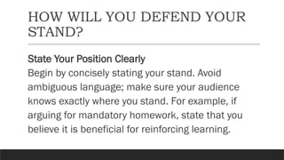 DEFEND YOUR STAND LECTURE- 2ND QUARTER EAPP.pptx