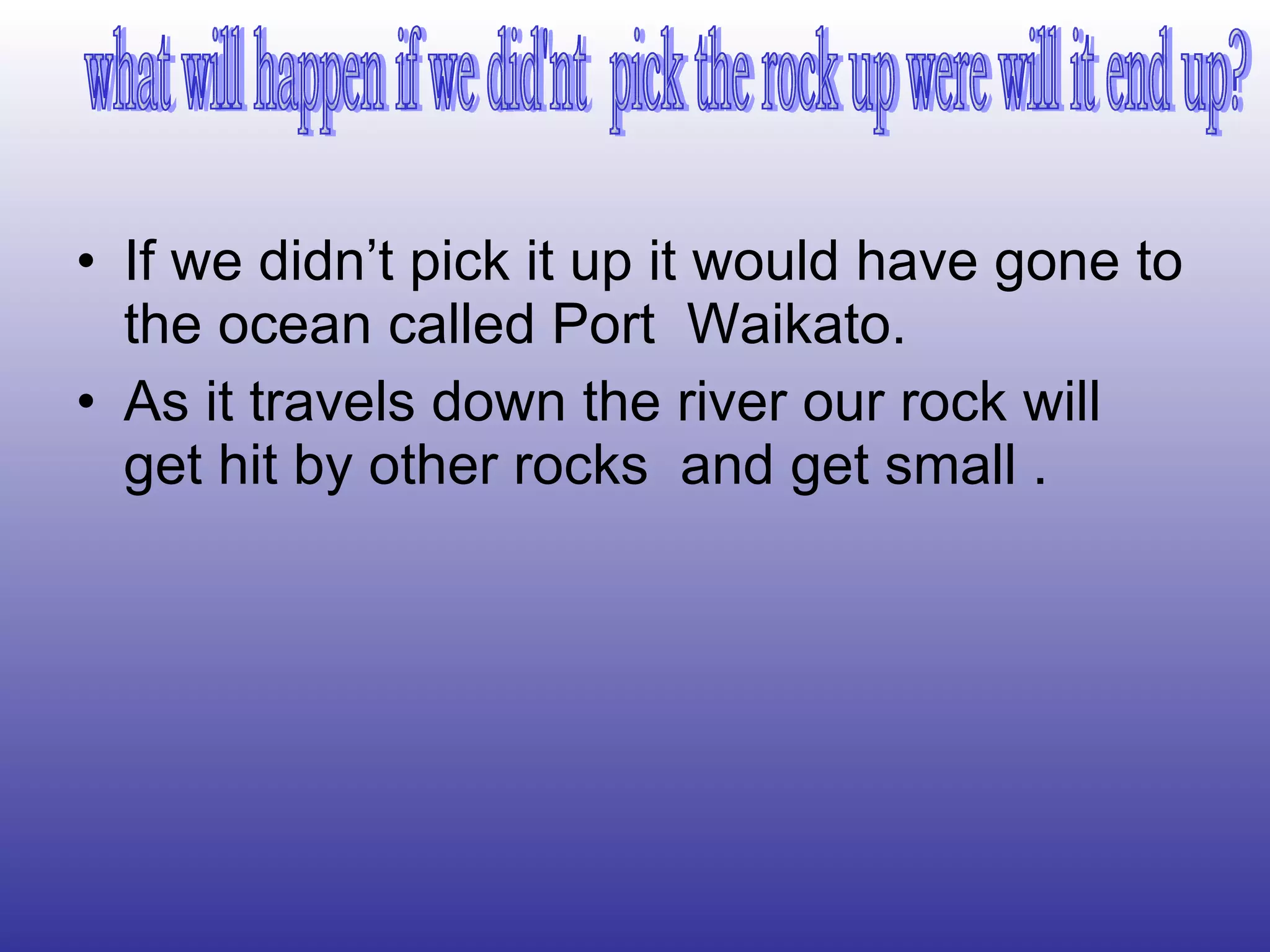 powerpoint for our rocks | PPT