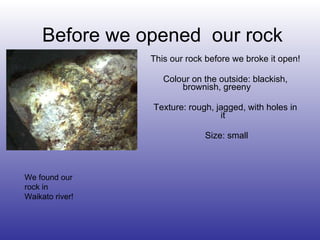 powerpoint for our rocks | PPT