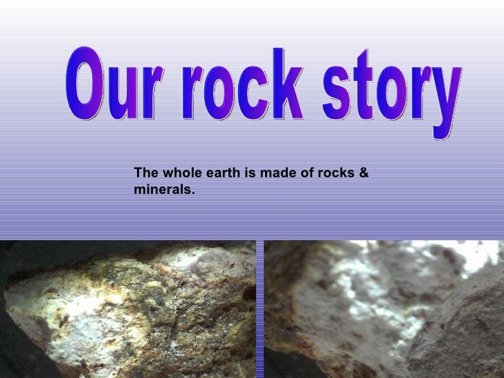 Different Types Of Rocks Ppt