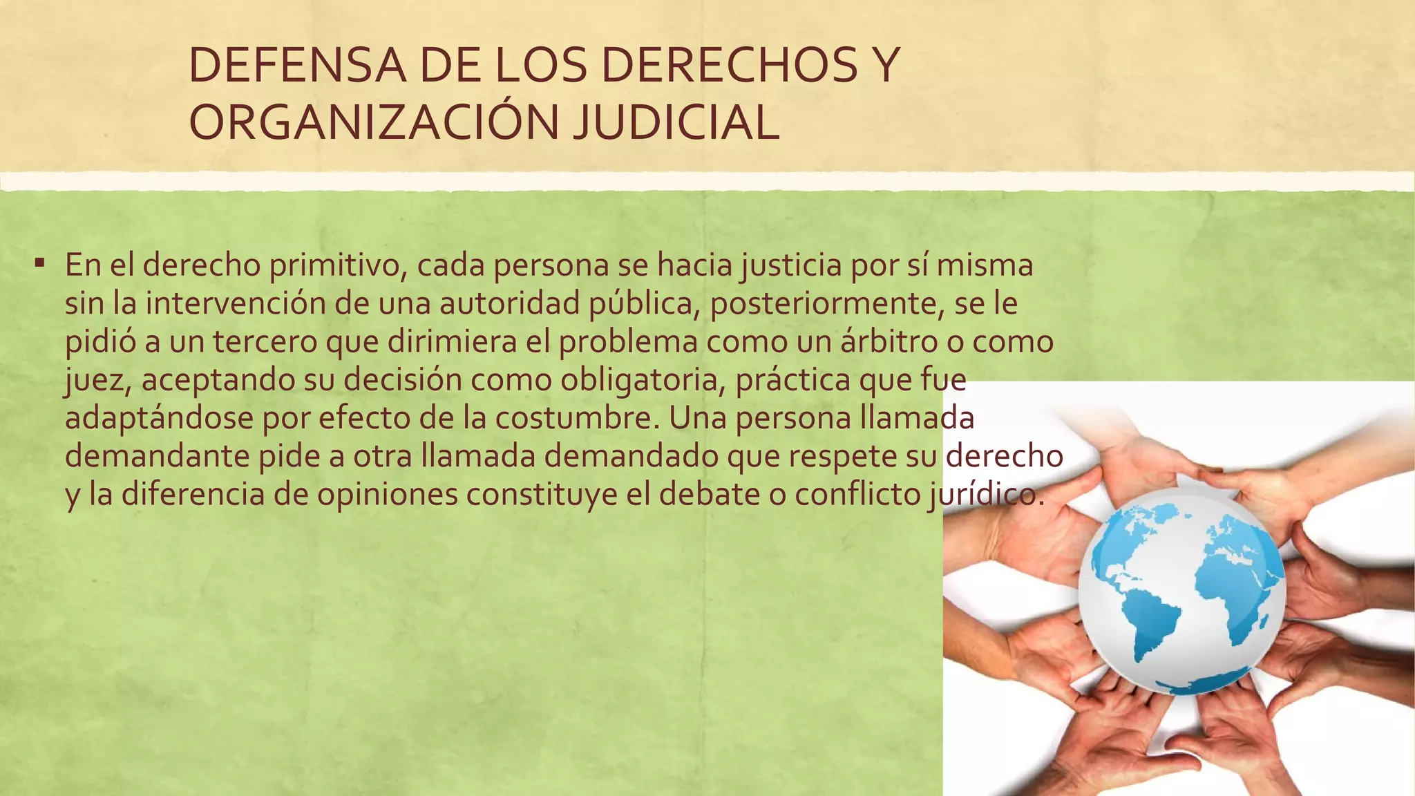 Defensa de los derechos, procedimiento formulario u ordinario y estudio ...