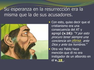 Defensa de Pablo ante félix y festo | PPTX