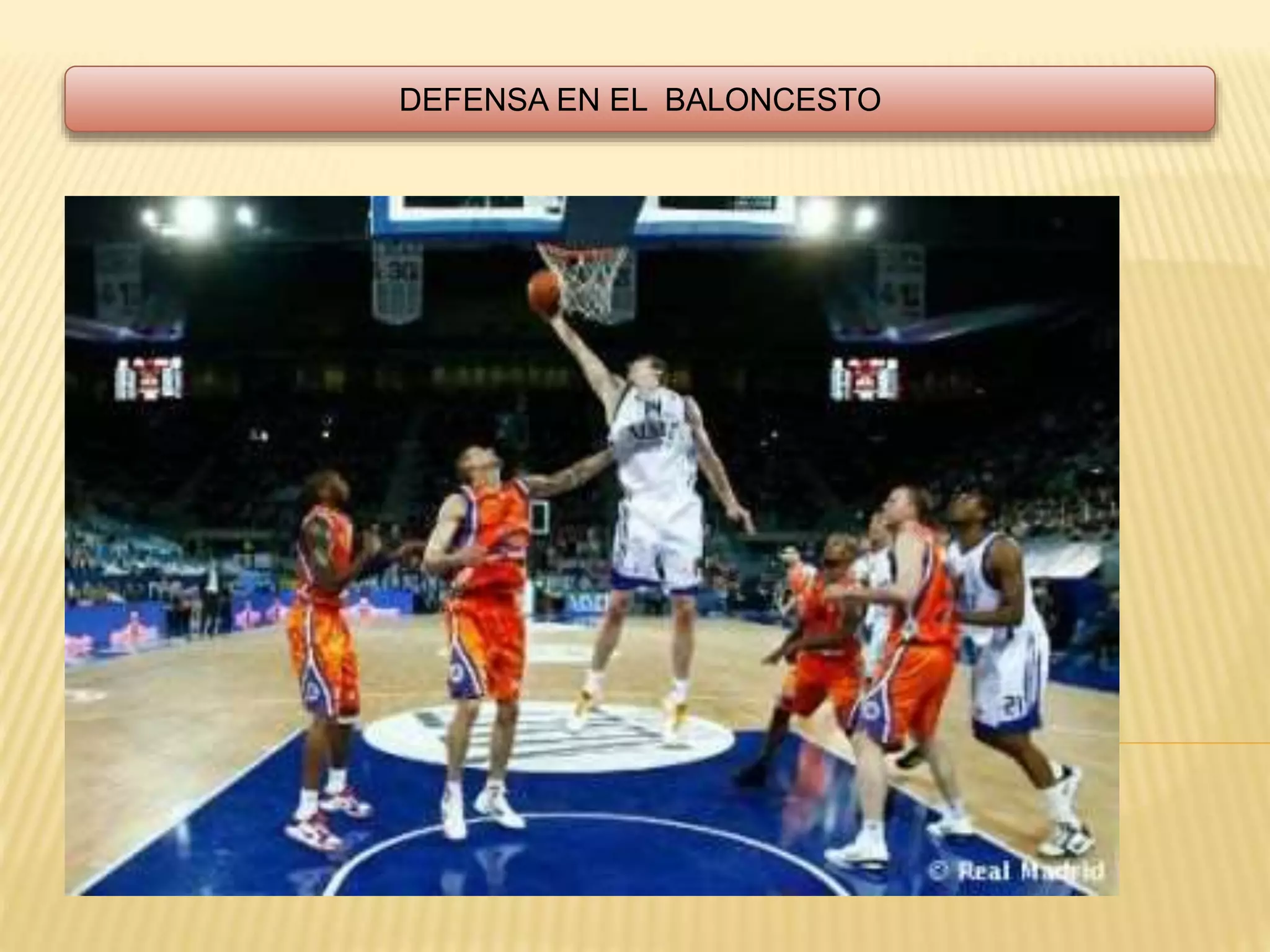 Defensa en el baloncesto | PPT