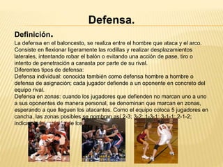 Defensa individual | PPTX