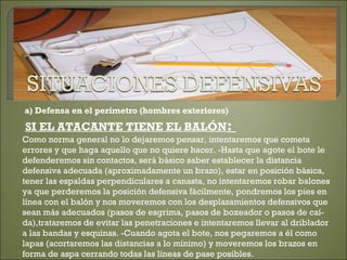 Defensa individual en el baloncesto | PPT