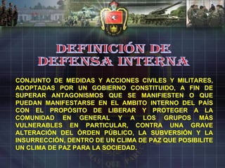 Defensa Interna | PPT