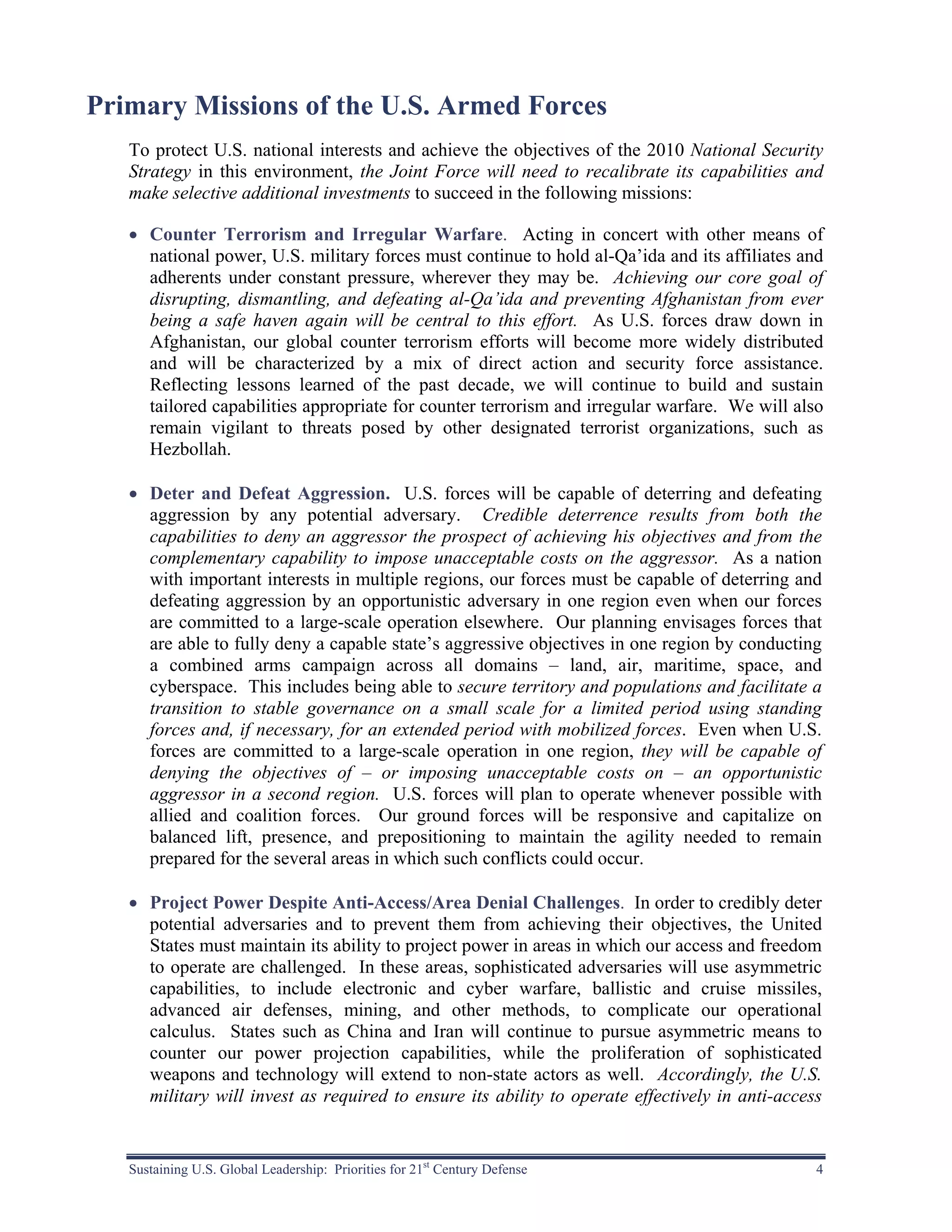 Defense department-strategic-guidance-010512[1] | PDF