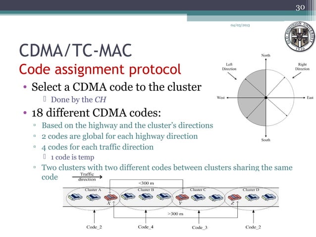 TDMA Slot Reservation in Cluster-Based VANETs | PPT | Computer Networking | Computing