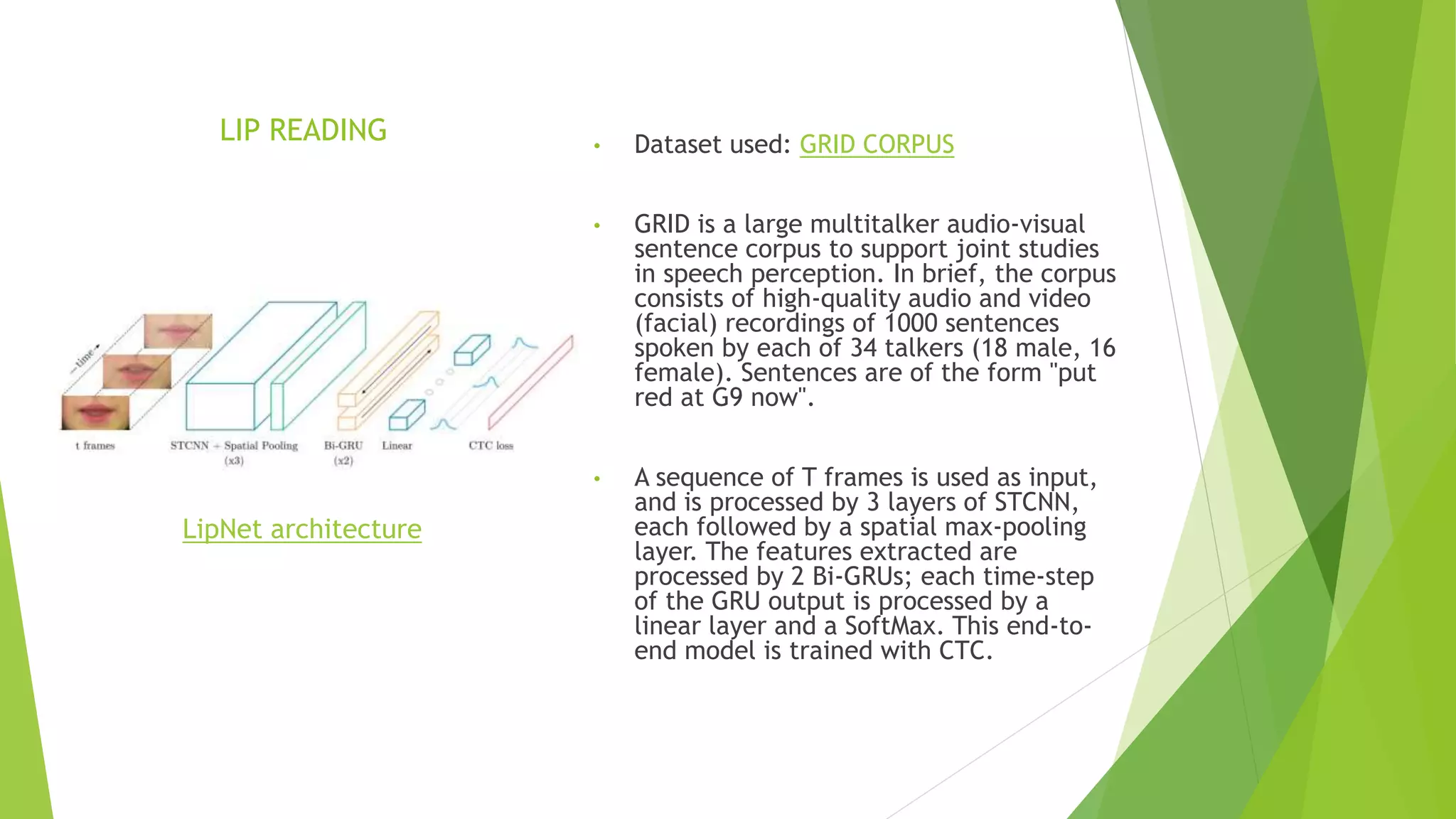 Lip reading Project | PPTX