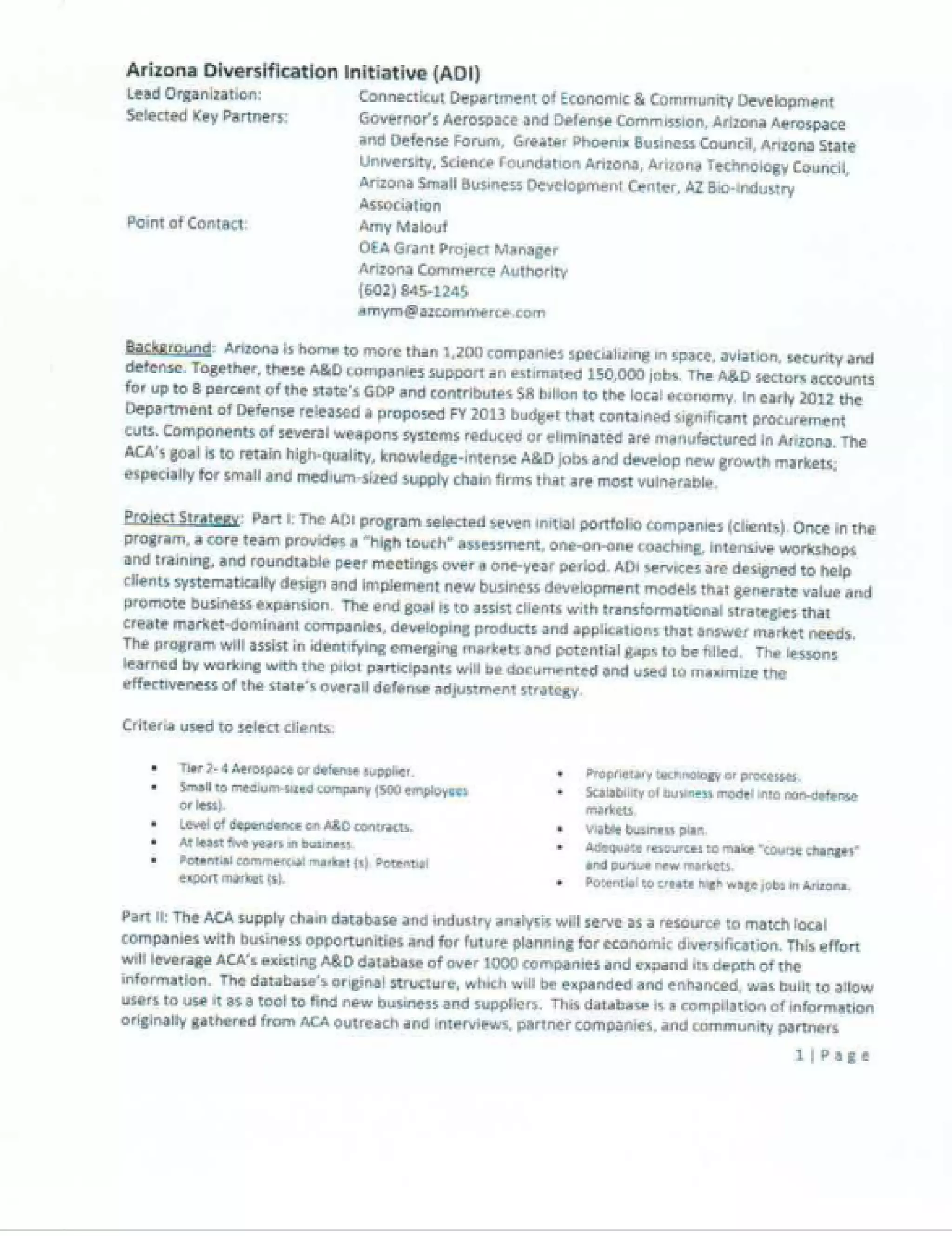 Defense adjustment examples | PDF