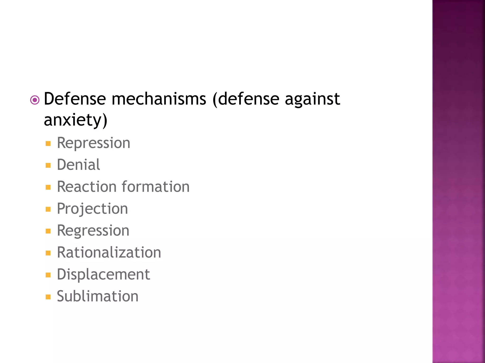 Anxiety: A threat to the Ego-Sigmund Freud | PPTX