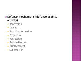 Anxiety: A threat to the Ego-Sigmund Freud | PPTX