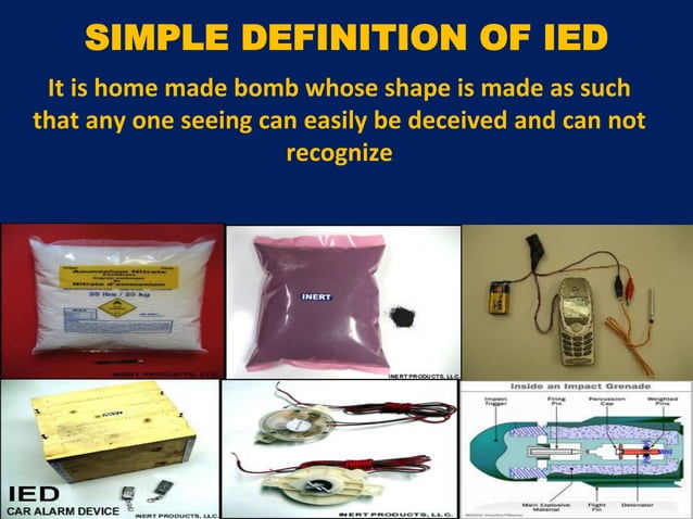 Public Awareness on Defense Against IEDs (Improvised Explosive Devices) | PDF