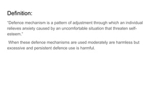 Defense coping mechanisms .pptx