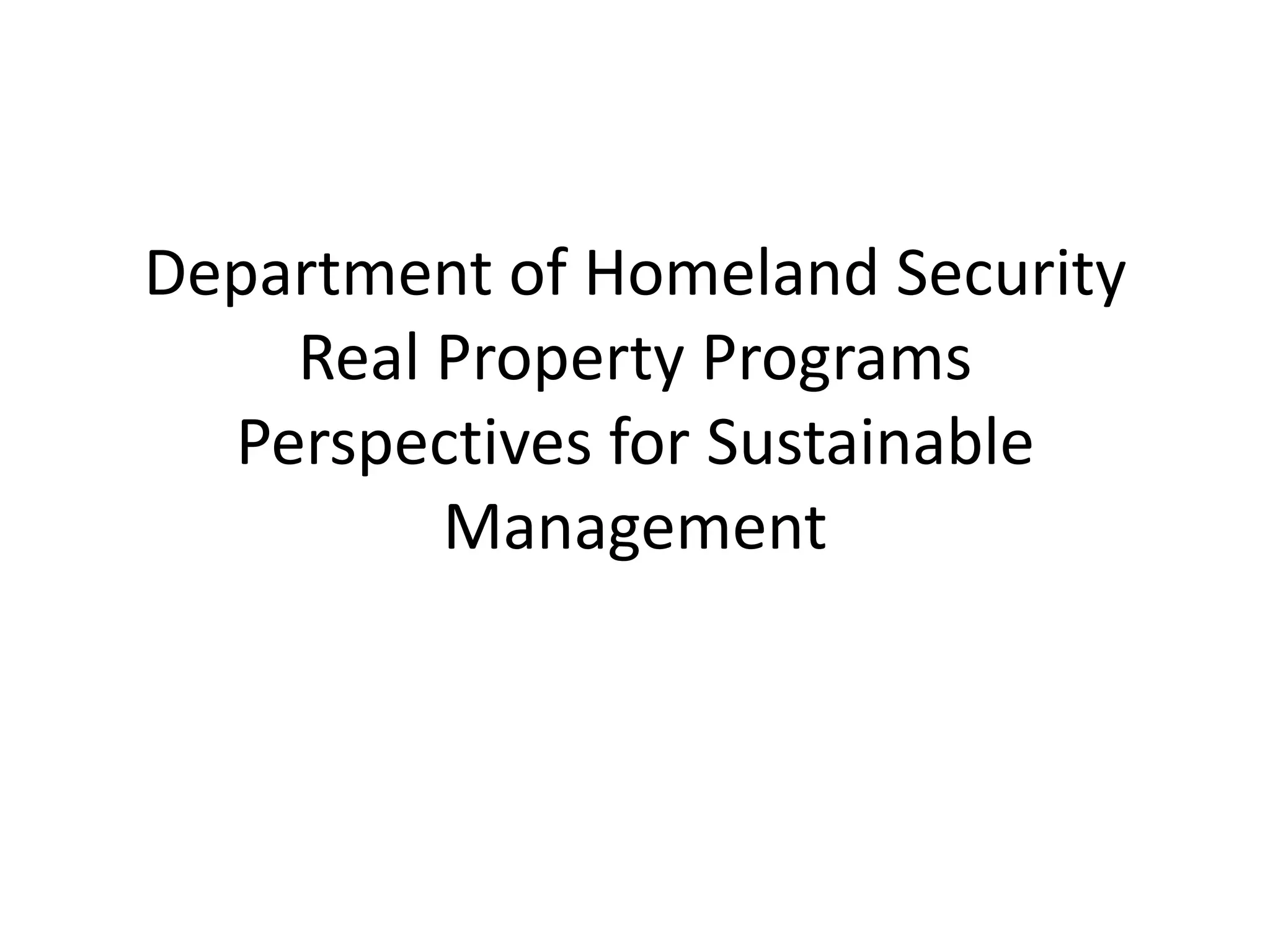 Homeland Security | PPTX