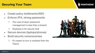 Defense in Depth: Lessons Learned Securing 200,000 Sites | PPT
