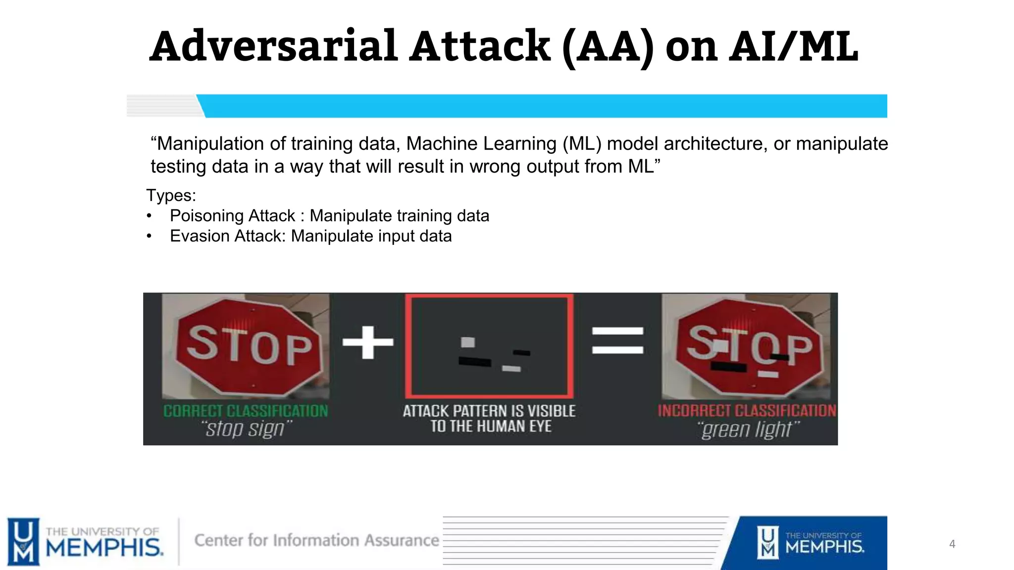 Robust Filtering Schemes for Machine Learning Systems to Defend Adversarial Attacks | PPT