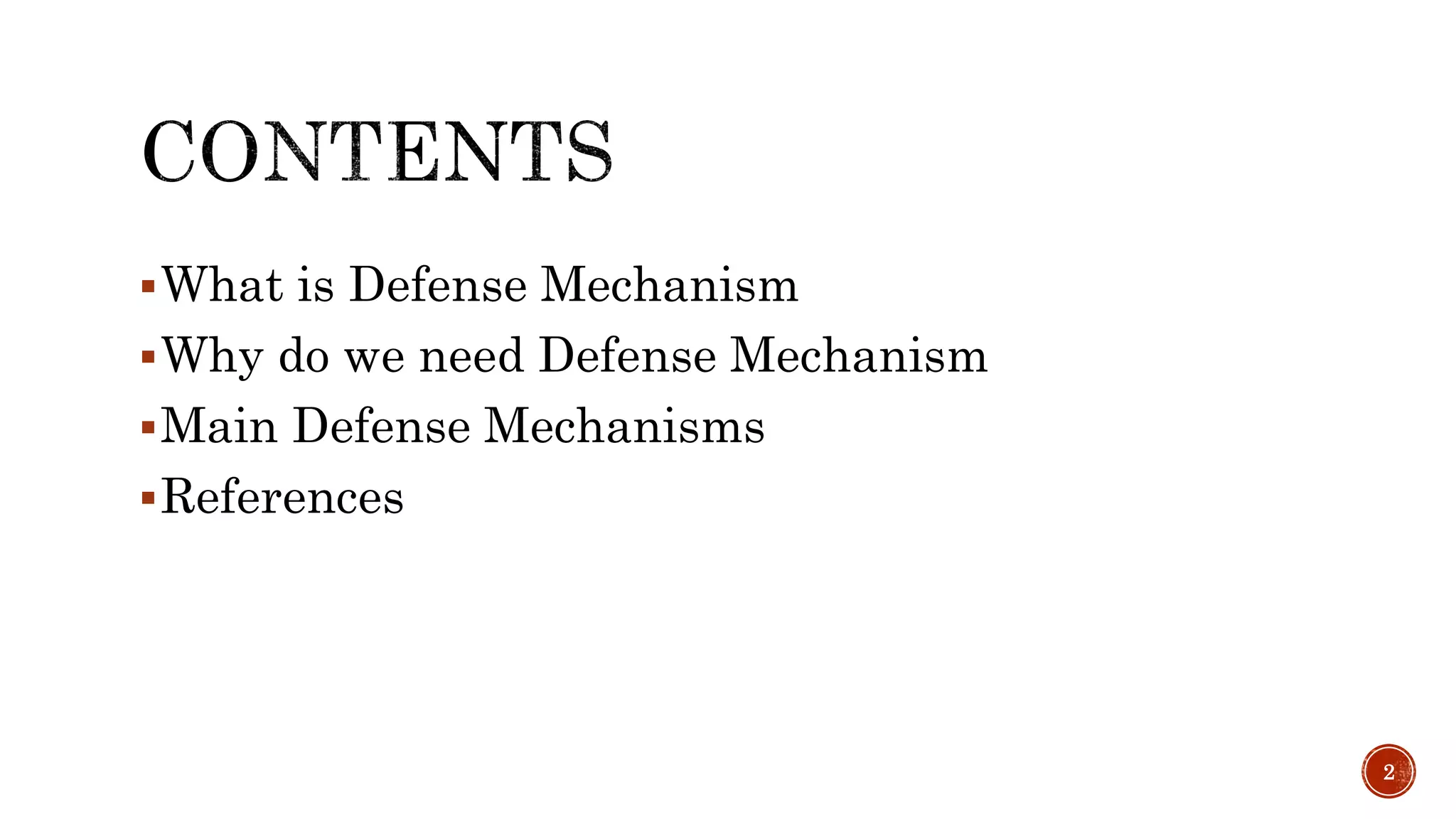 Sigmund Freud's Defense mechanism (Psychology) | PPTX