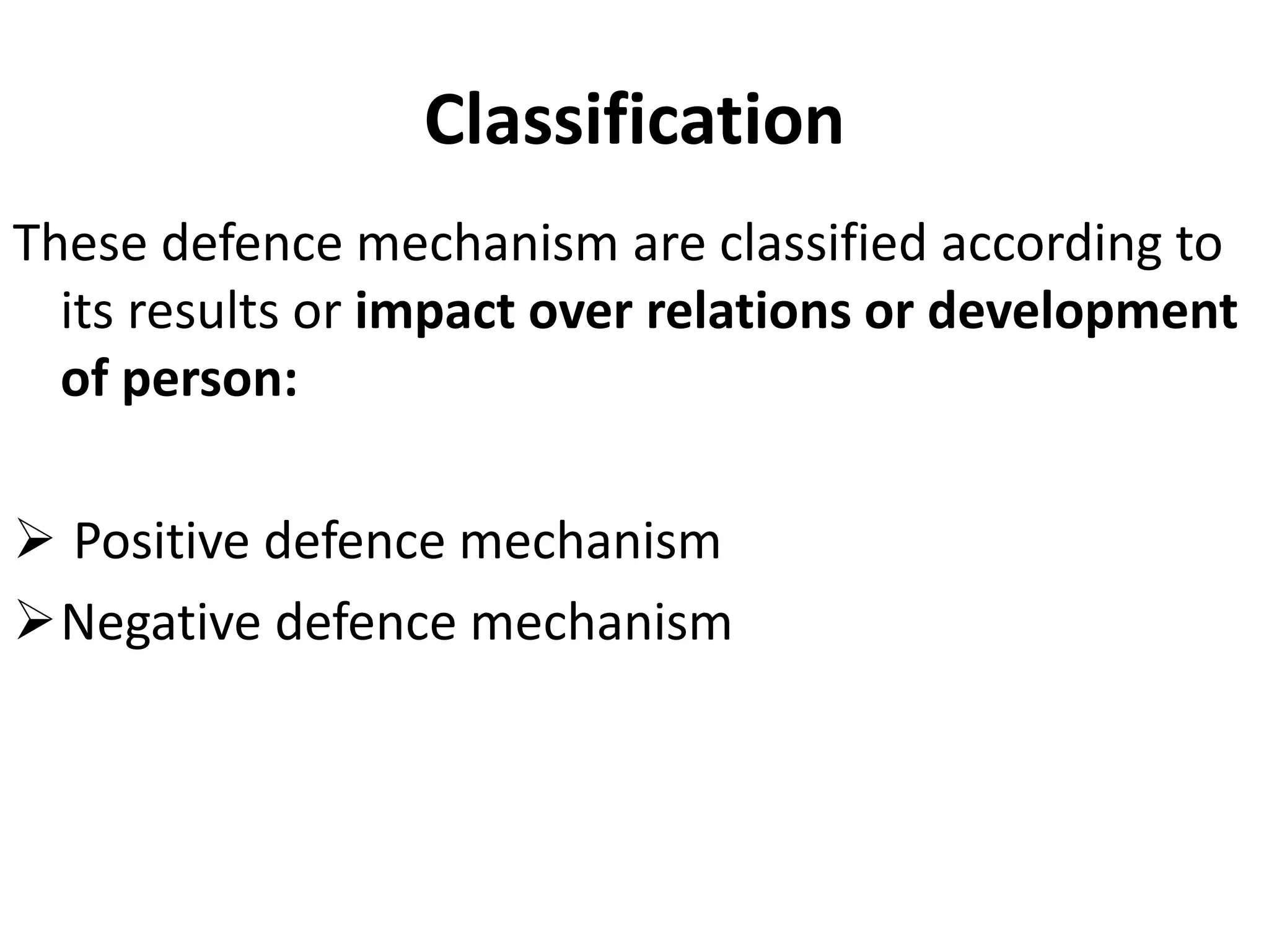 Defense mechanism | PPTX