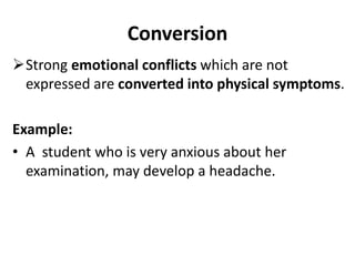 Defense mechanism | PPTX
