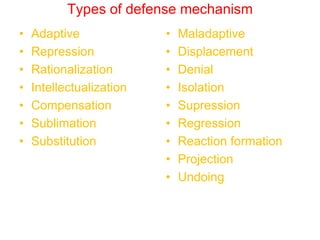 Defense mechanism | PPT