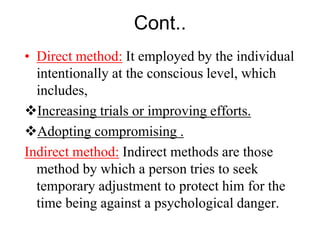 Defense mechanism | PPT