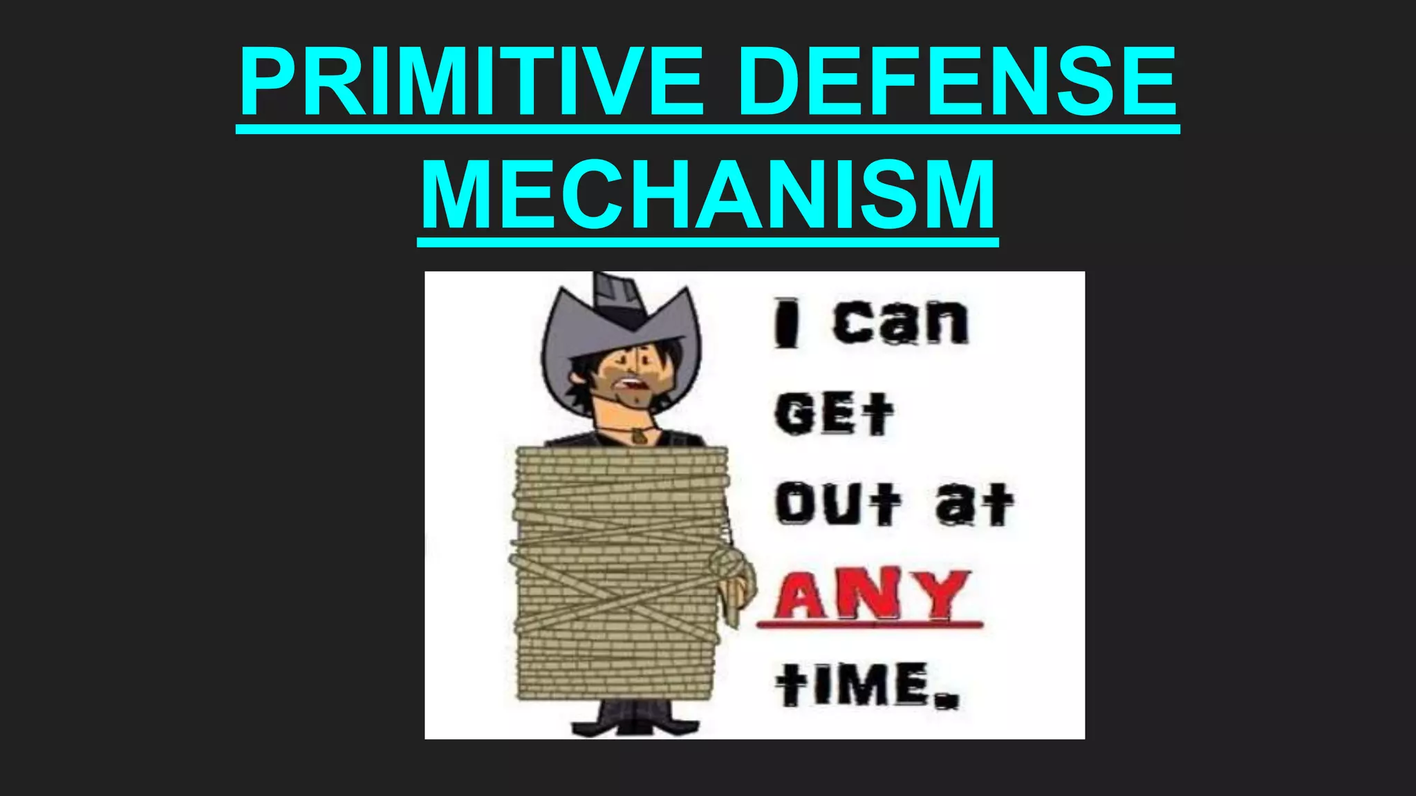 Defense mechanism | PPTX