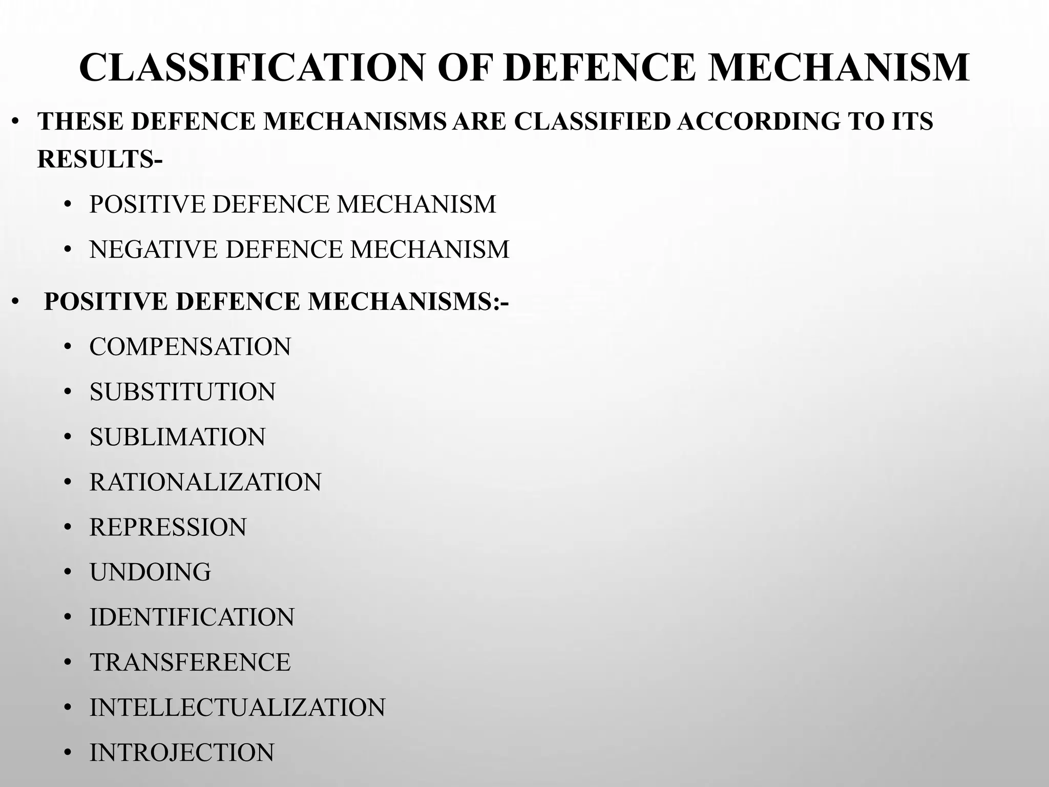 Defense mechanism | PDF