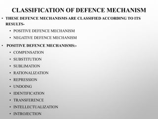 Defense mechanism | PPT