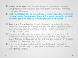 Defense mechanism.pptxpschology second semste | PPTX