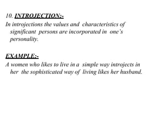 Defense mechanism final by Ritika soni | PPT