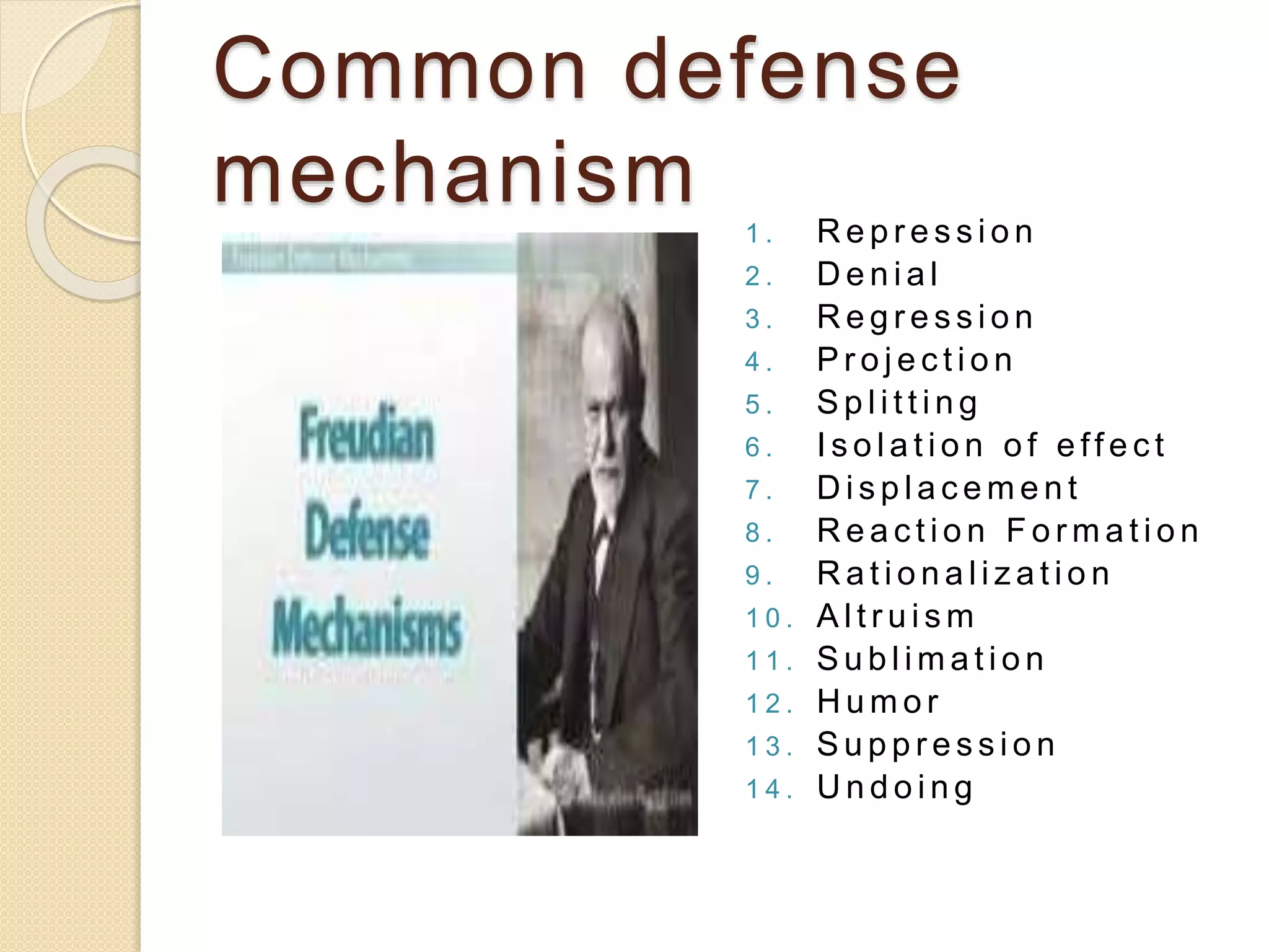 Defense mechanism | PPTX