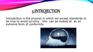 Defense mechanism, maladaptive behavior of individual and groups ...