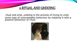 Undoing Defense Mechanism