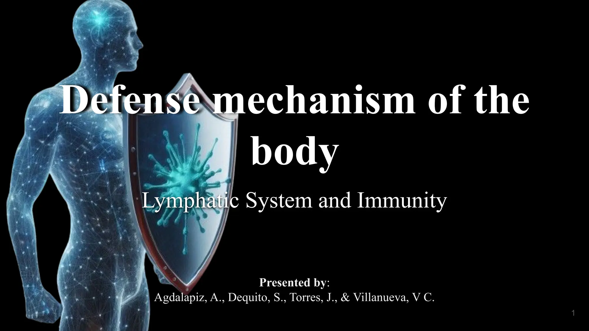 Defense mechanism of the body and the Lympathic system | PDF