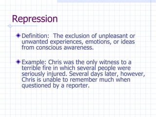 Defense mechanisms | PPT