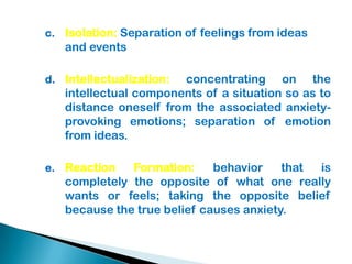 Defense mechanisms | PPTX