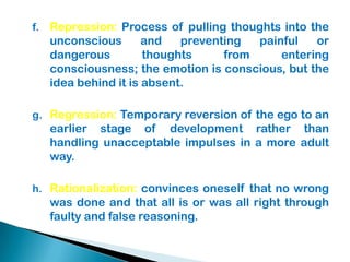 Defense mechanisms | PPTX