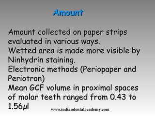 Defense mechanism of gingiva / /certified fixed orthodontic courses by ...