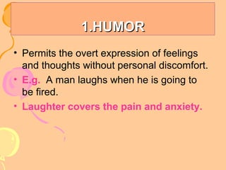 Defense mechanisms | PPT