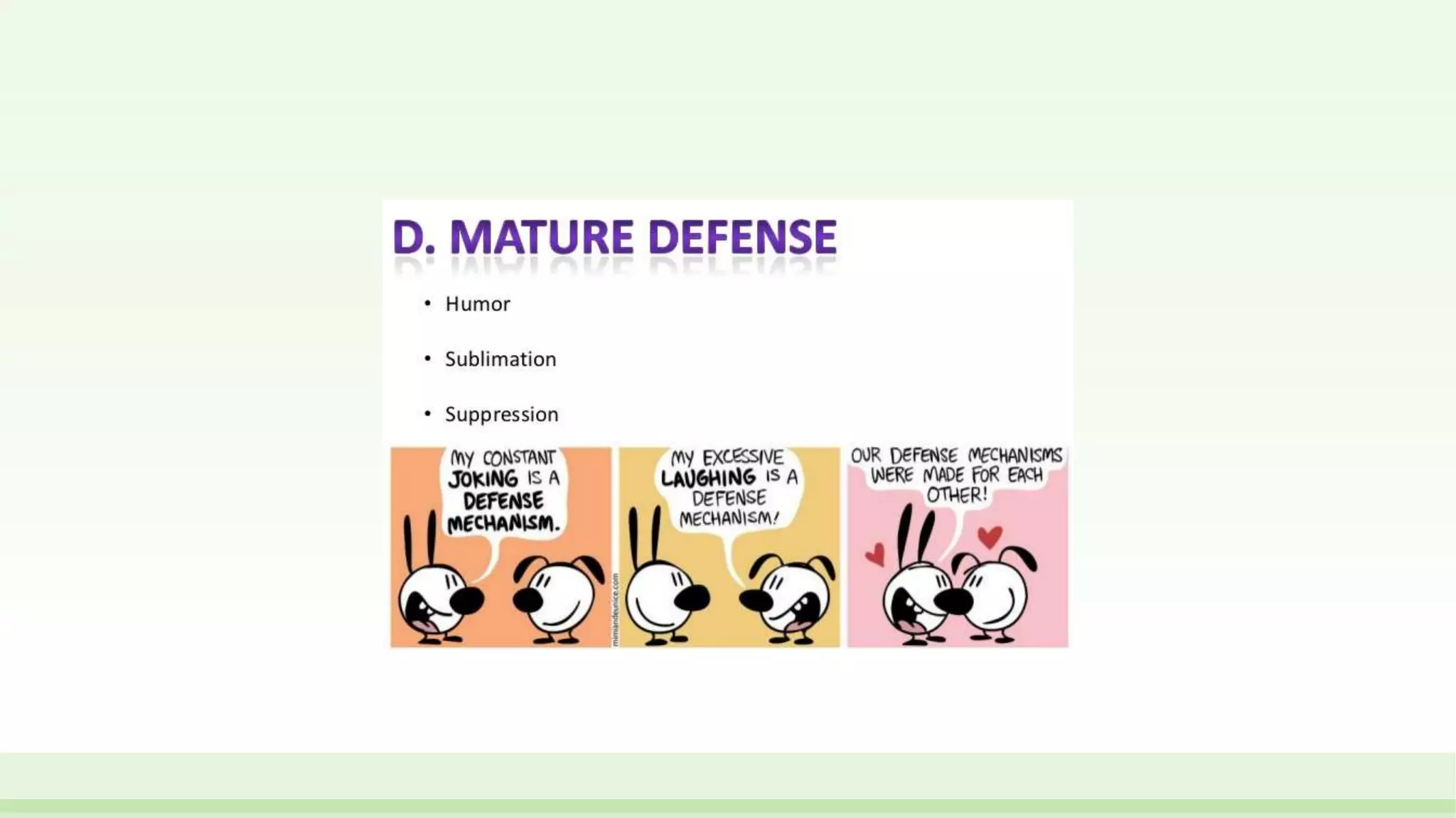 Defense mechanisms | PPT