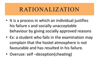 Defense mechanisms | PPTX