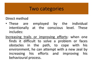 Defense mechanisms | PPTX