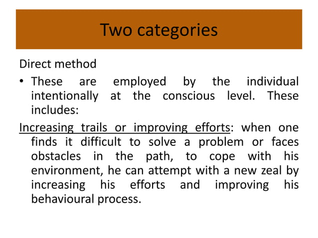 Defense mechanisms | PPT