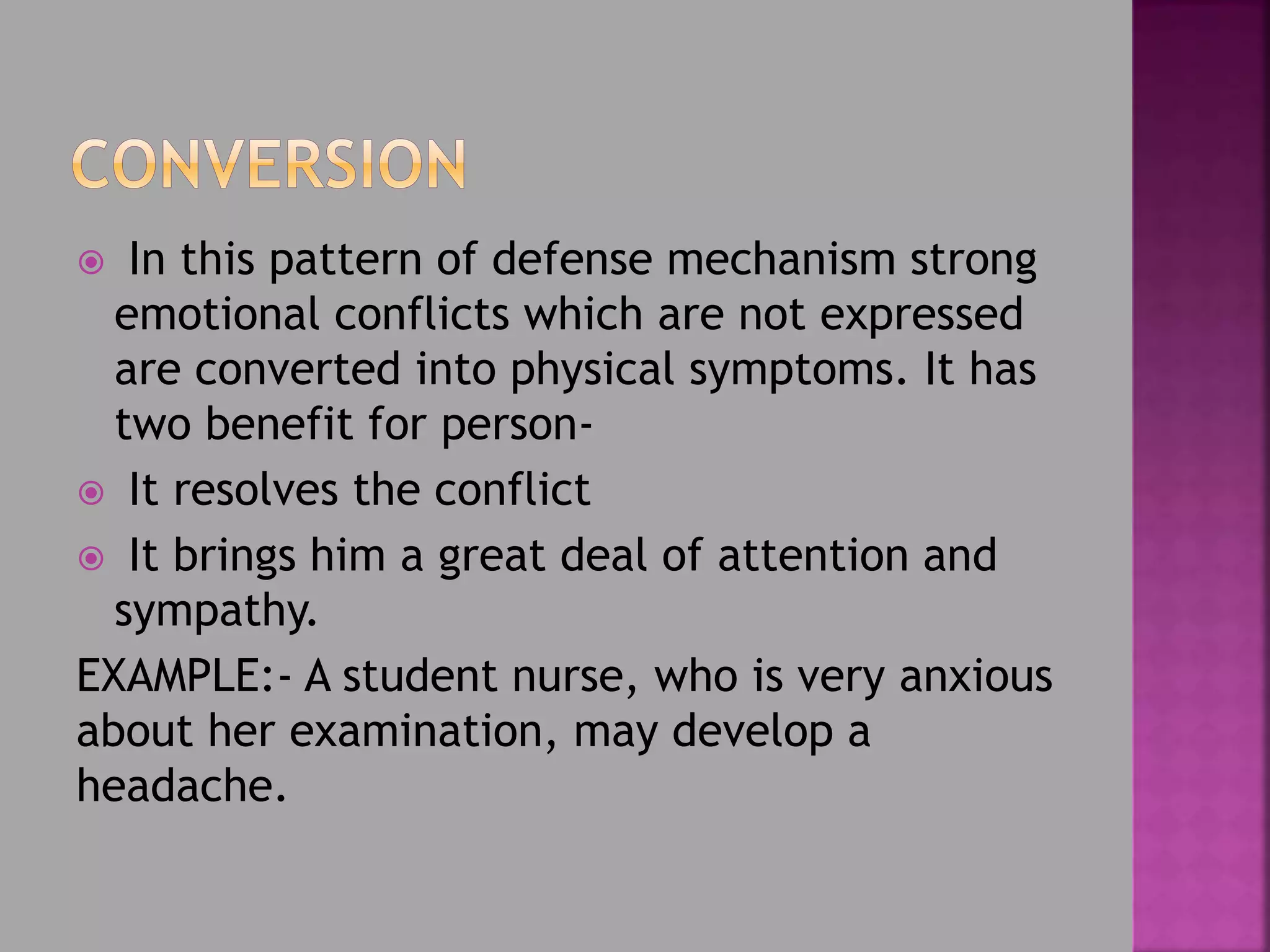 Defense mechanisms | PPTX