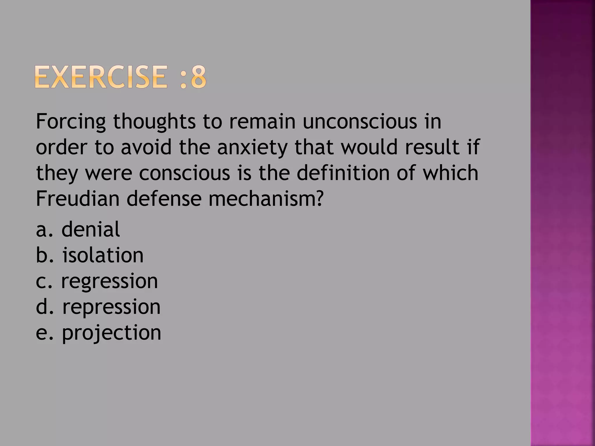Defense mechanisms | PPTX