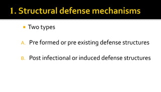 defensemechanismsinplants-180308104711.pptx | Gardening | Home & Garden