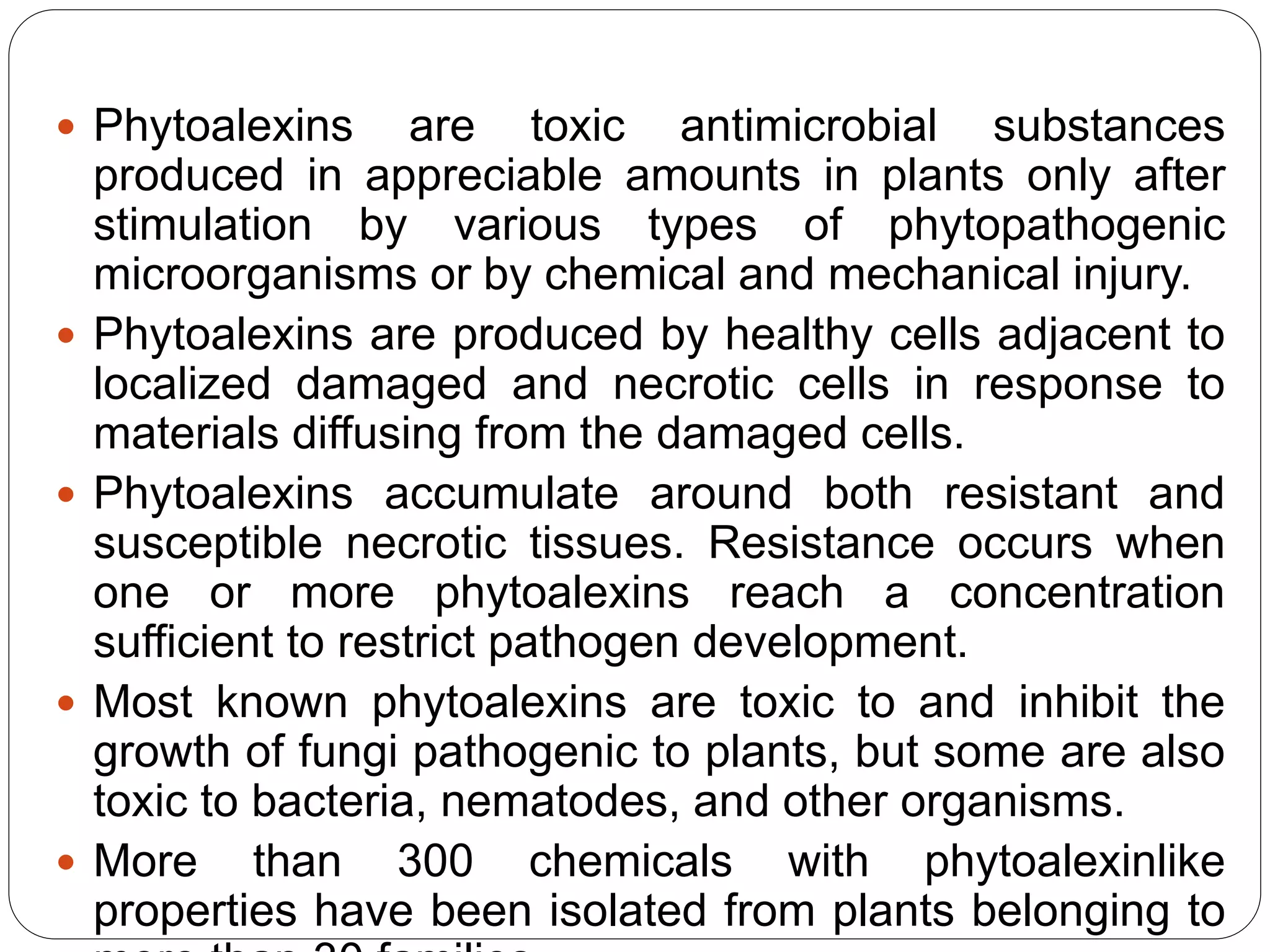 Defense mechanisms in plants | PPTX