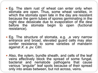 Defense mechanisms in plants | PPTX