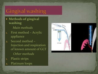 Defense mechanisms of gingiva | PPTX